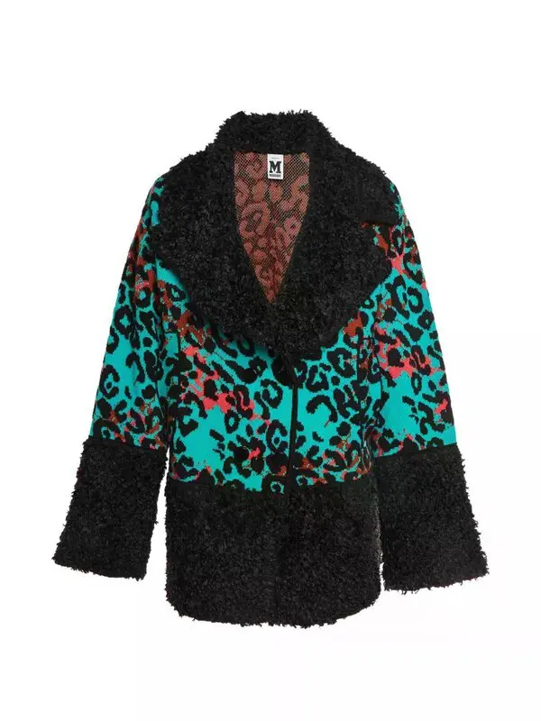 Missoni Leopard Jacquard-knit Coat