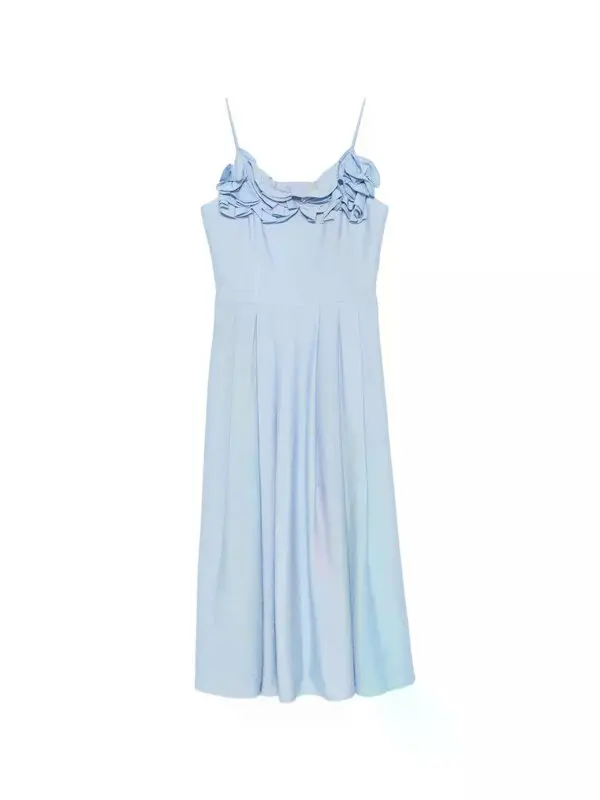 Stine Goya Ruffled Spaghetti-strap Dress