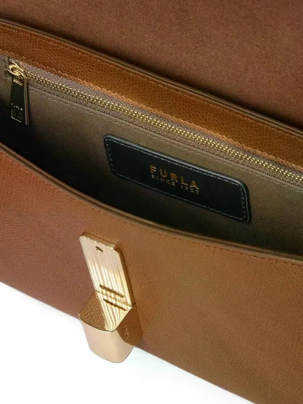 Furla Grainy Leather Crossbody Bag