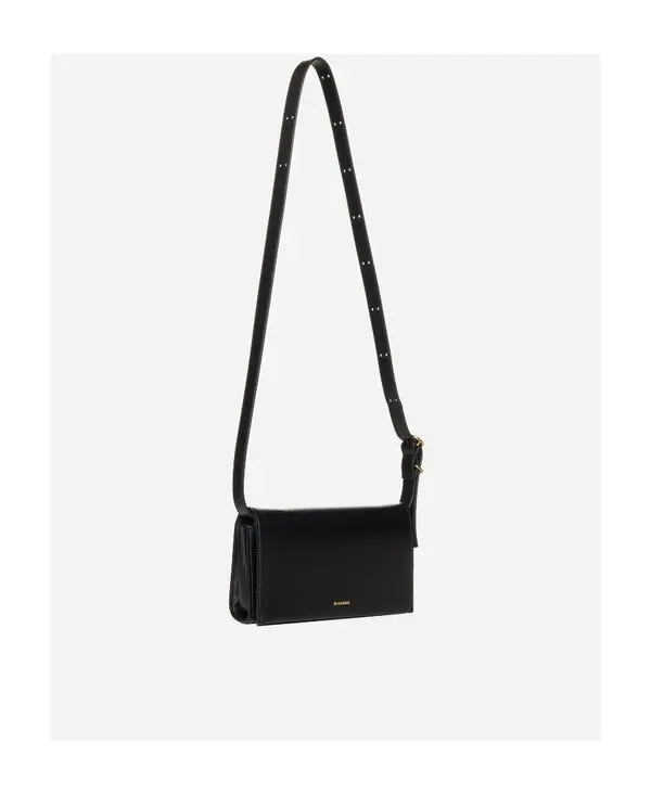 JIL SANDER Logo Shoulder Bag