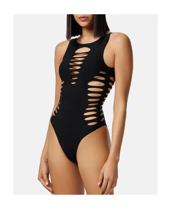 Versace Cut Out One Piece Swimsuit