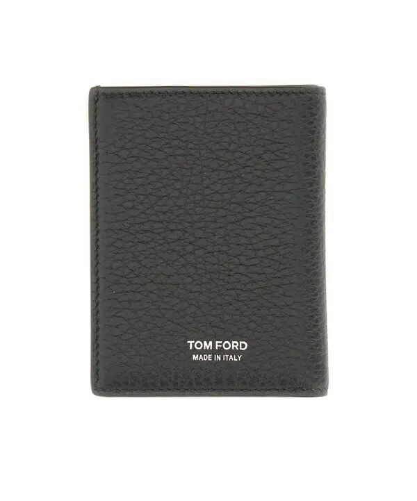 TOM FORD Logo Detail Card Holder
