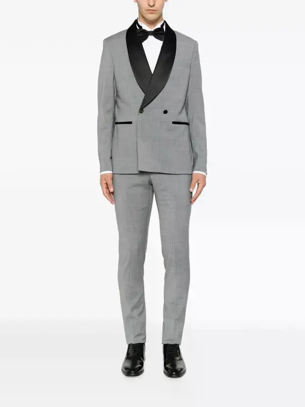 MANUEL RITZ Shawl-lapel Double-breasted Suit