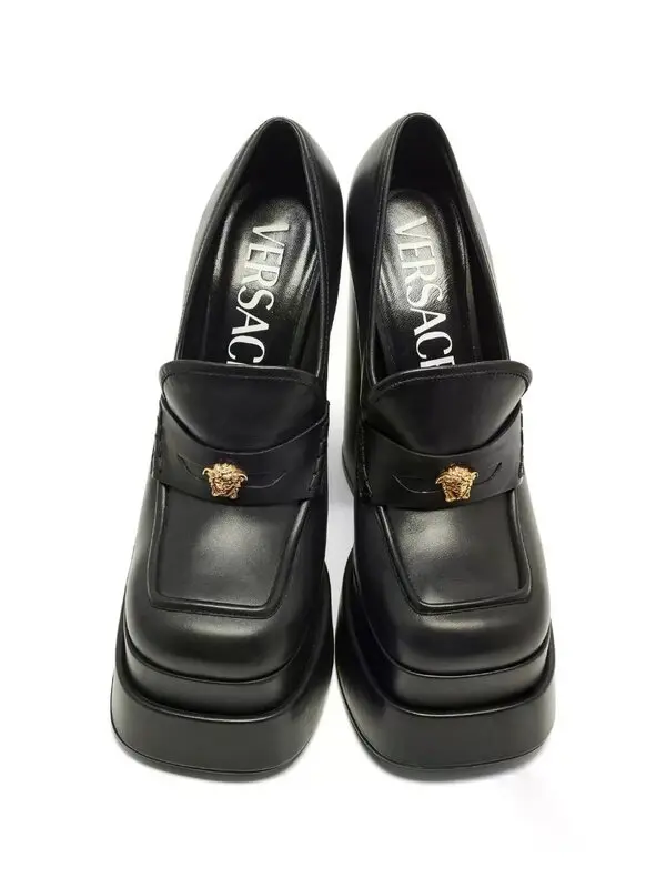 Versace Aevitas Platform Loafer Pumps