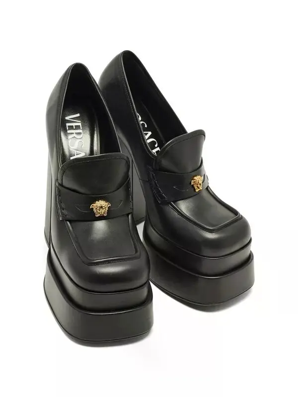 Versace Aevitas Platform Loafer Pumps