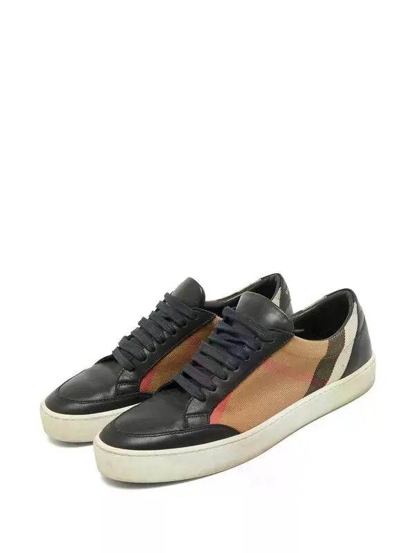 Burberry Nova Check Low-top Sneakers