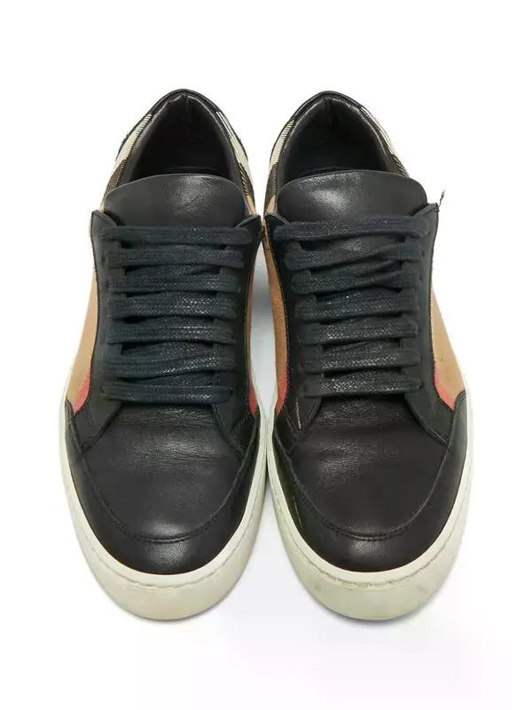 Burberry Nova Check Low-top Sneakers