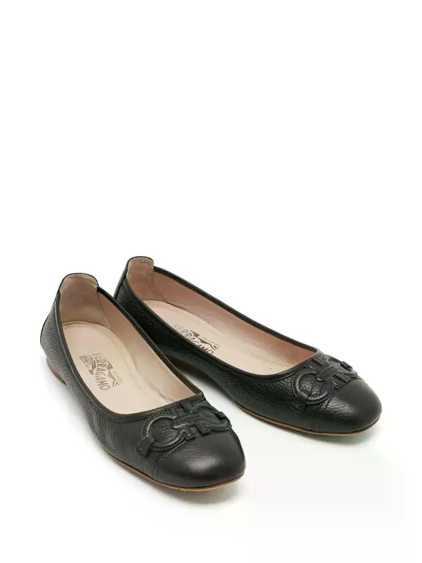 FERRAGAMO Gancini Ballet Flats