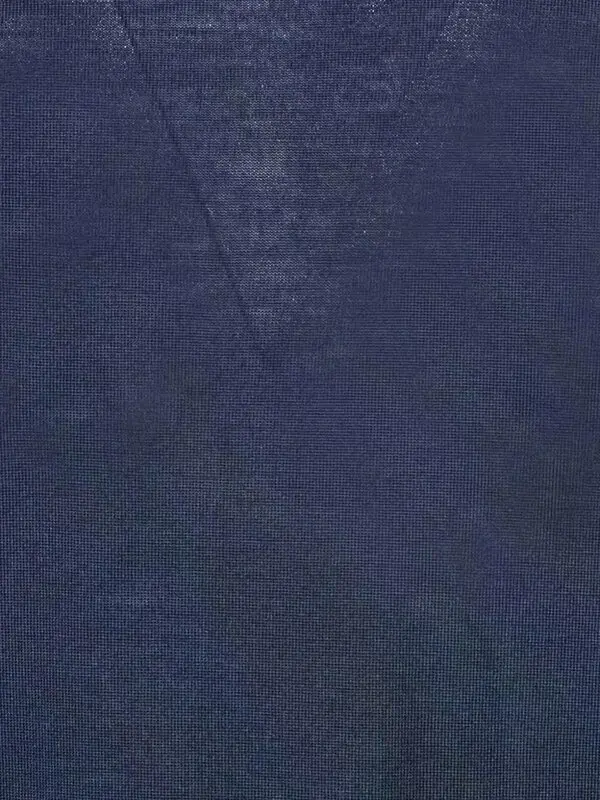 MAISON MARGIELA Wool Blend Crew Neck Sweater - Blue