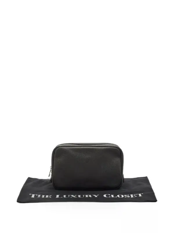 LOUIS VUITTON Taiga Leather Toiletry Pouch