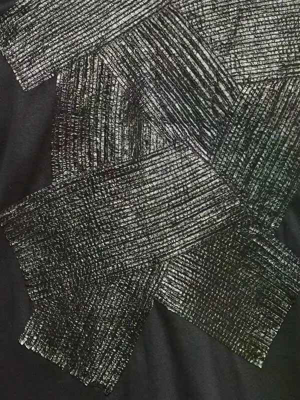 Versace Calf Leathe- Applique T-shirt