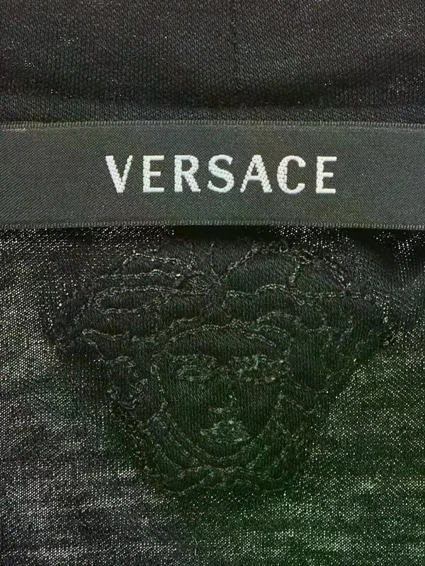 Versace Calf Leathe- Applique T-shirt