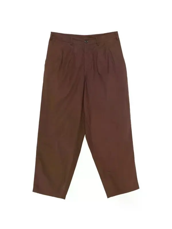 Universal Works Pleated Straight-leg Trousers