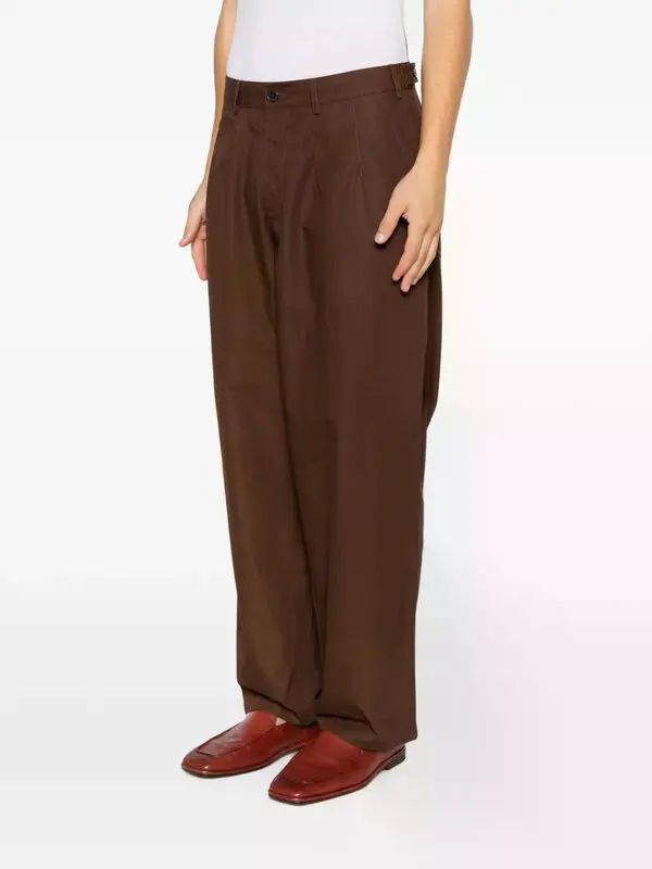 Universal Works Pleated Straight-leg Trousers