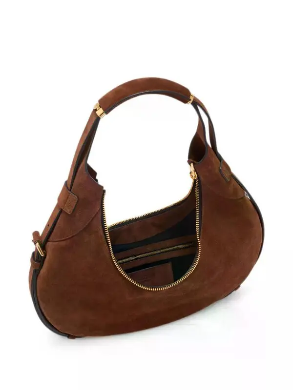 Moschino Suede Shoulder Bag