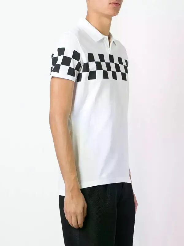 Dsquared2 Chest Checkerboard Polo Shirt
