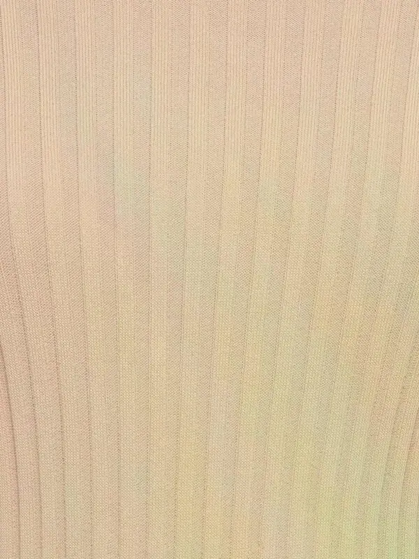 Valentino Garavani Ribbed Knit Turtleneck Sweater - Neutrals