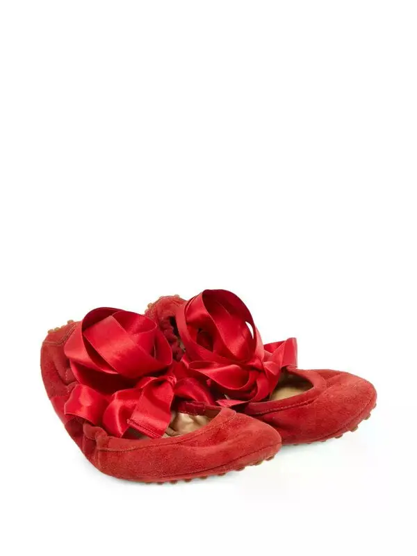 TOD'S Suede Ballet Flats