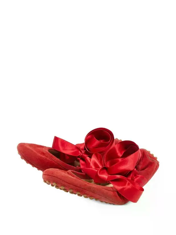 TOD'S Suede Ballet Flats