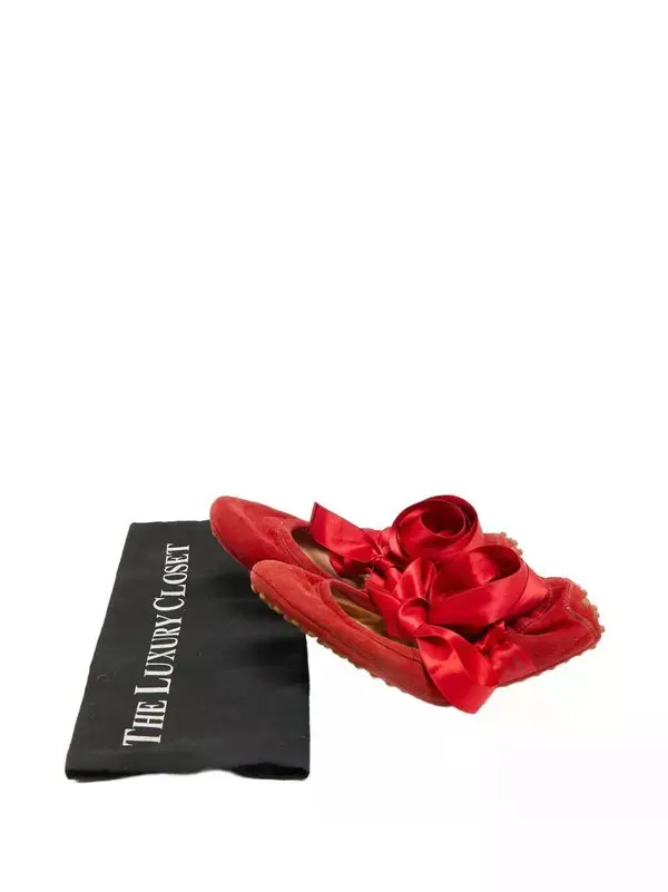 TOD'S Suede Ballet Flats