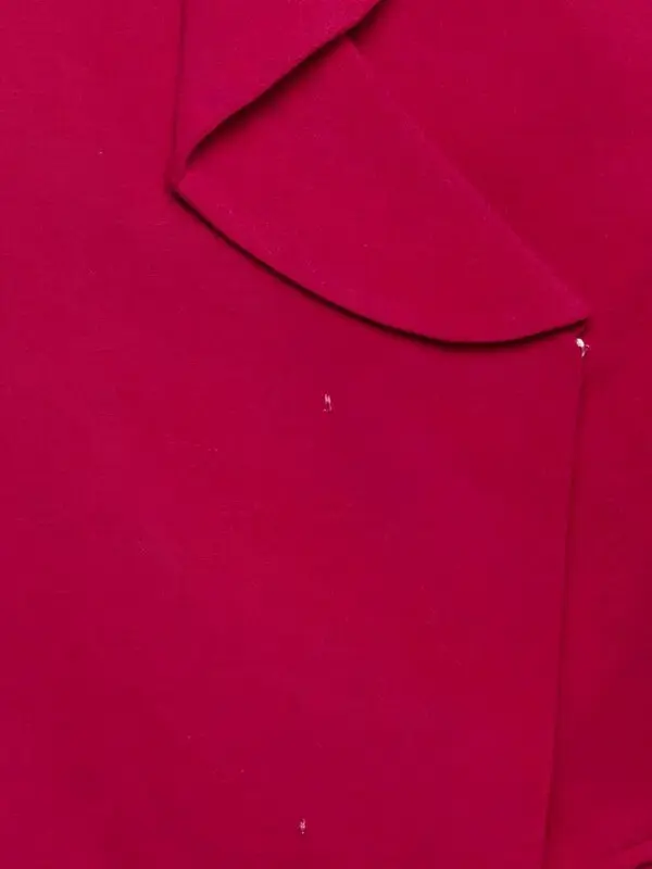 Max Mara Ruffled Collar Blazer