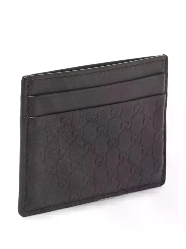 Gucci Microguccissima Leather Card Holder
