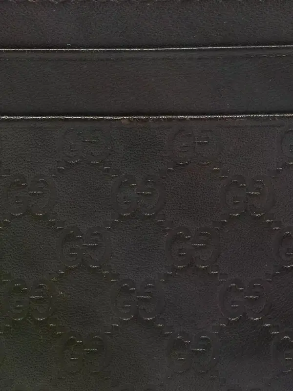 Gucci Microguccissima Leather Card Holder