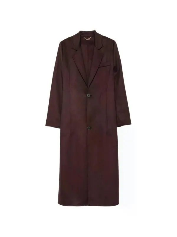 Victoria Beckham Tailored Single-breasted Coat - Brown