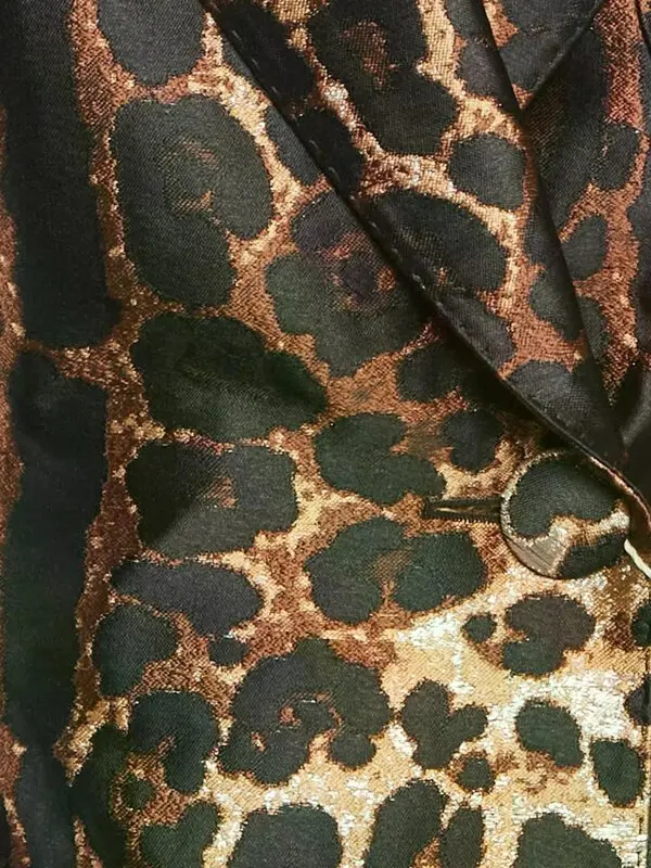 Dolce & Gabbana Leopard-print Structured Blazer