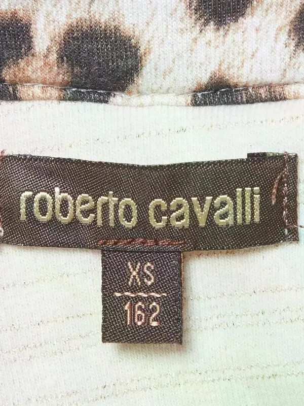 Roberto Cavalli Leopard-print Trim Zip-up Jacket