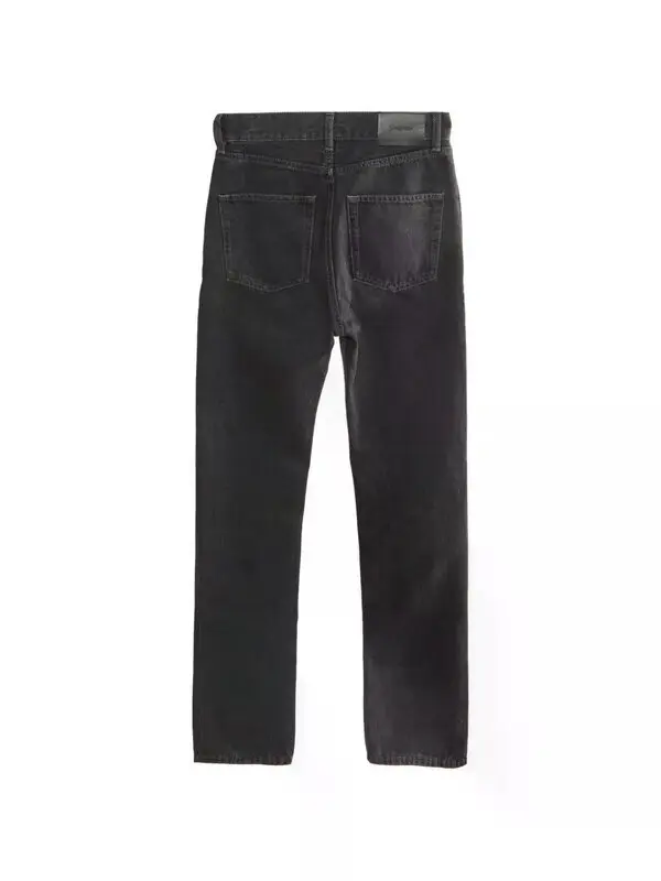 Saint Laurent Straight-fit Jeans - Black