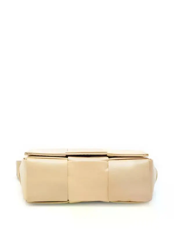 Bottega Veneta Extra Mini Nappa Intrecciato Cassette Crossbody Bag - Neutrals
