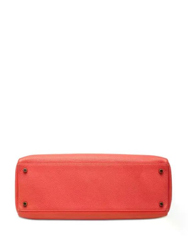Hermès Clemence Leather Kelly Ii Retourne 35 Satchel