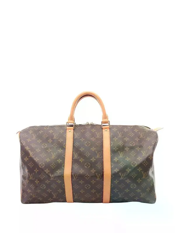 LOUIS VUITTON Monogram Keepall 50 Travel Bag