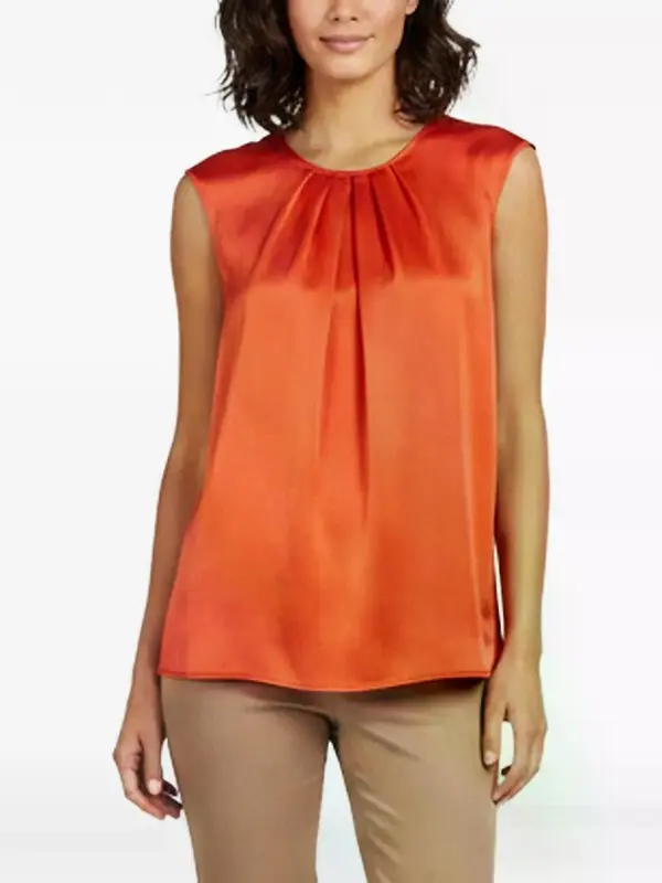 BOSS Sleeveless Satin Top