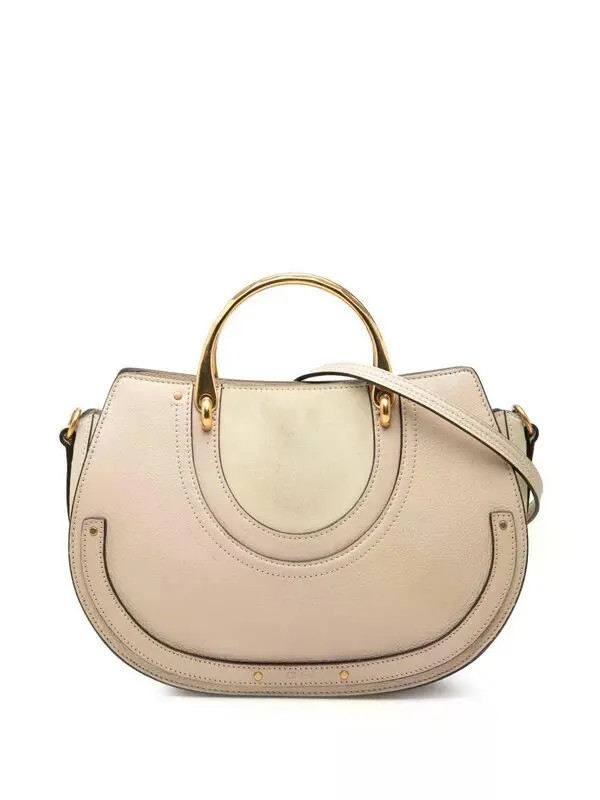 Chloé Medium Calfskin Suede Pixie Satchel