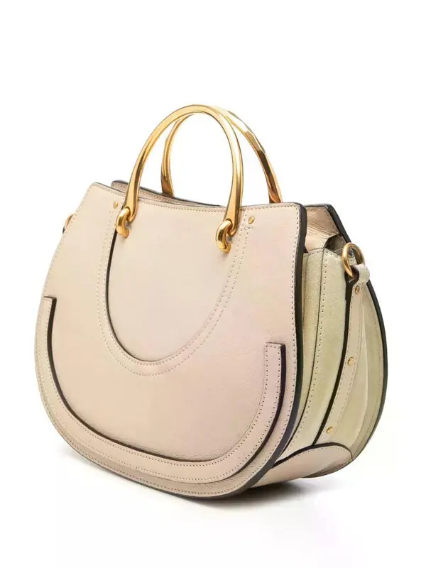 Chloé Medium Calfskin Suede Pixie Satchel