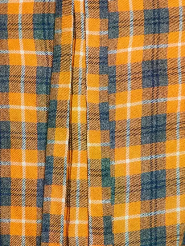 Gucci Checkered Neck-tie Shirt
