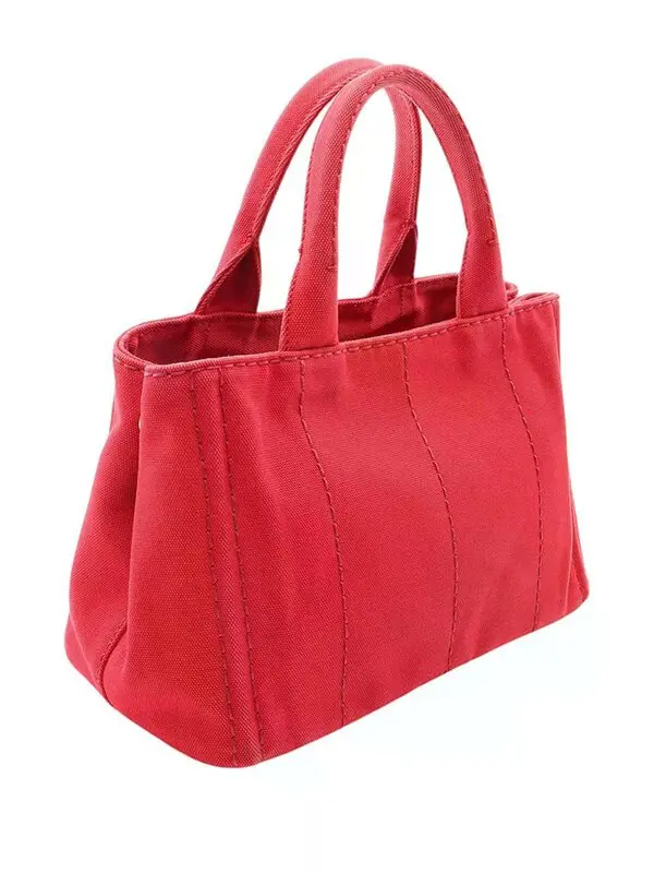 Prada Canapa Logo Tote Satchel