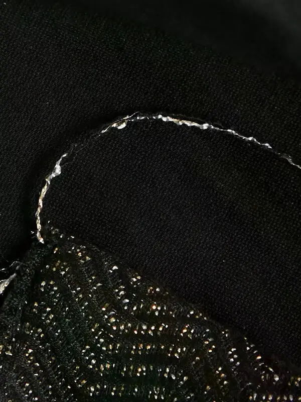 Maje Lurex-detail Hook-front Jacket