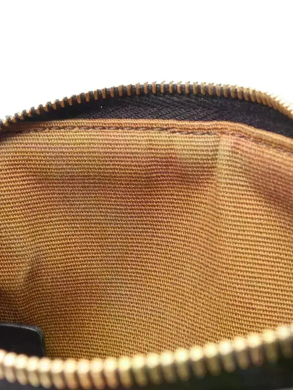 Celine Triomphe Coated Canvas Coin Pouch