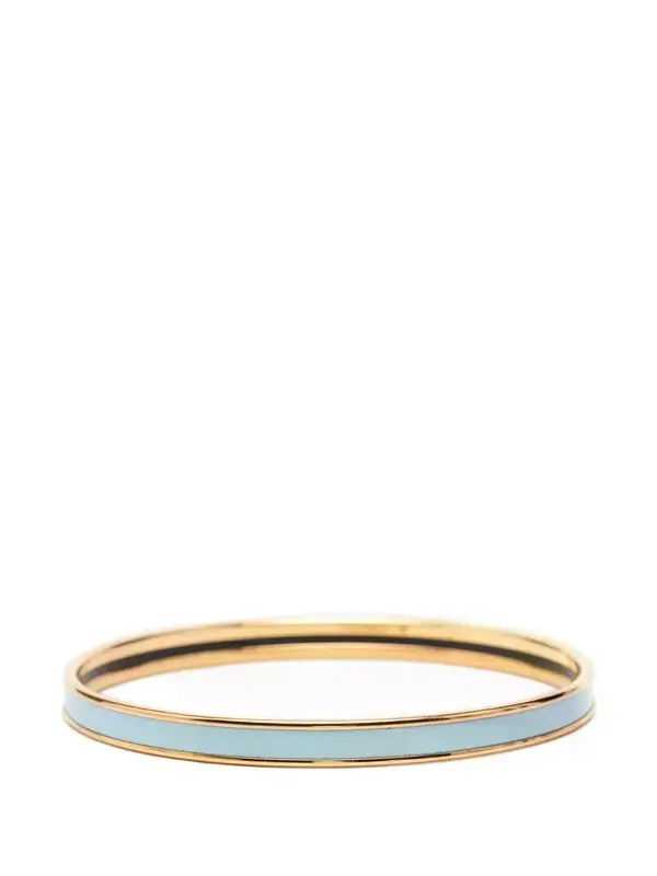 Hermès Extra Narrow Enamel Uni Bangle Bracelet