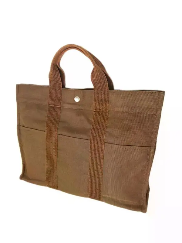 Hermès Canvas Fourre Tout Mm Tote Bag