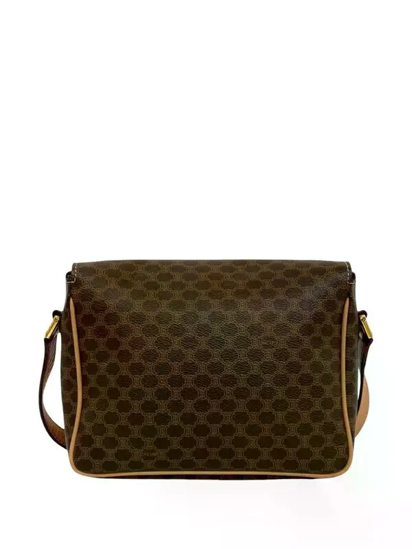 Celine Macadam Coated Canvas Crossbody Bag