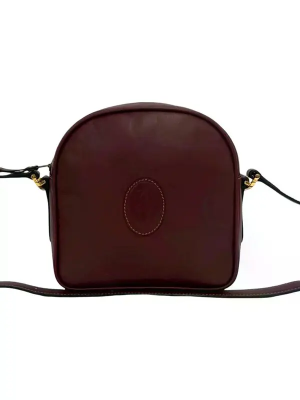 Cartier Leather Crossbody Bag - Red