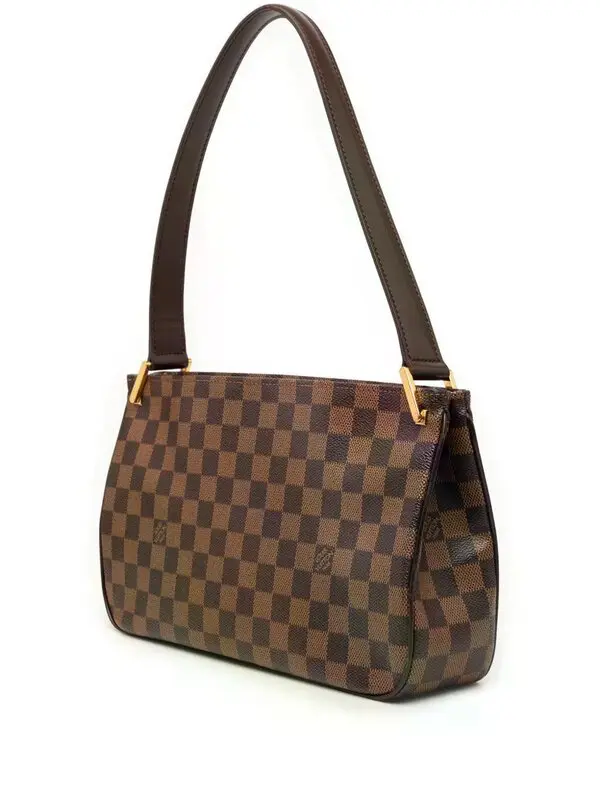 LOUIS VUITTON Damier Ebene Aubagne Shoulder Bag
