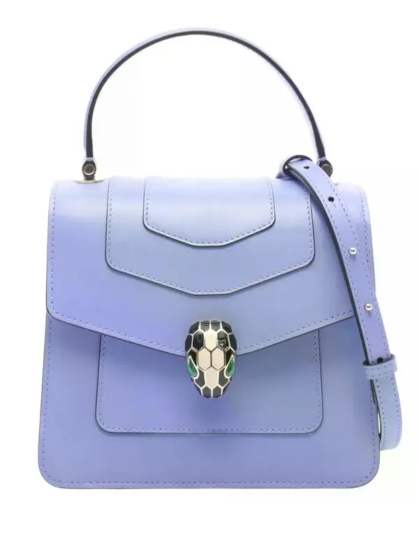 BVLGARI Serpenti Forever Satchel - Blue