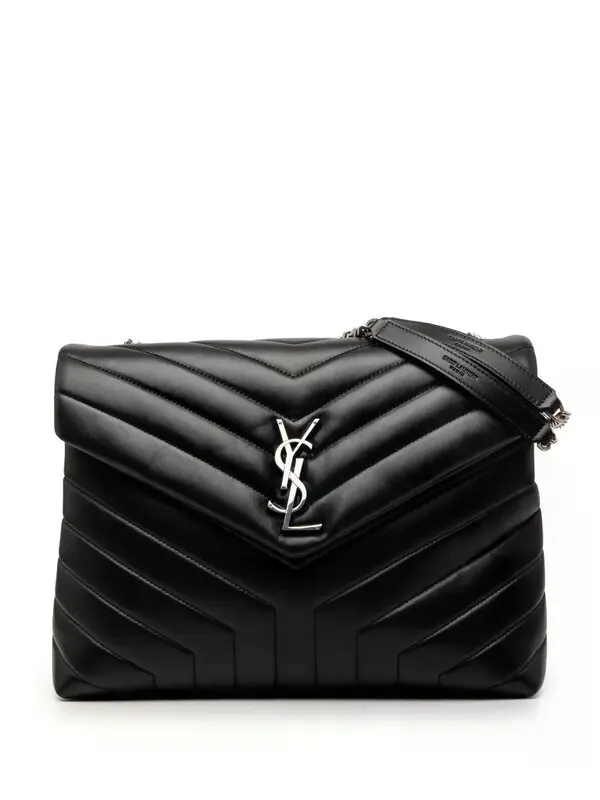 Saint Laurent Loulou Shoulder Bag - Black