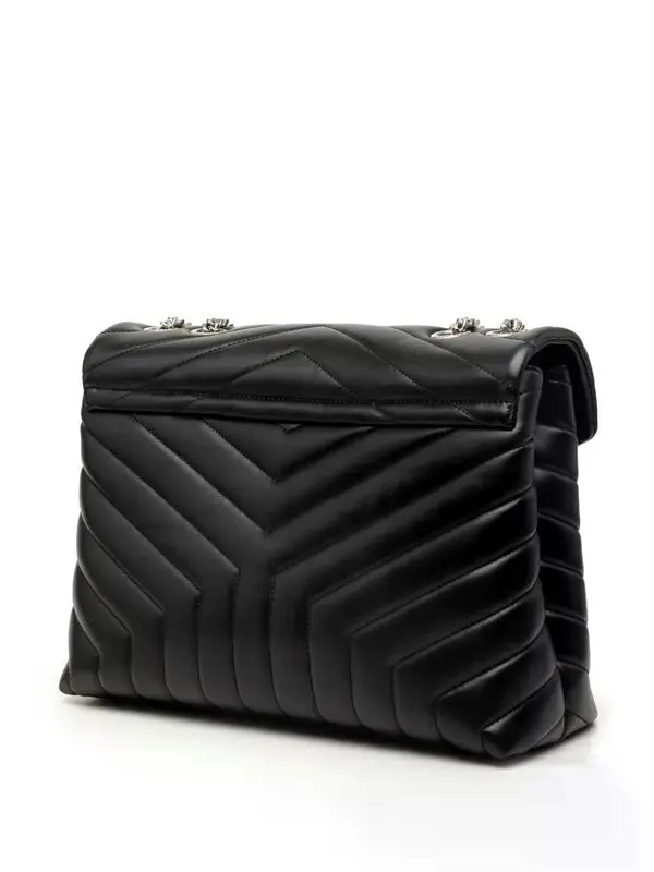 Saint Laurent Loulou Shoulder Bag - Black