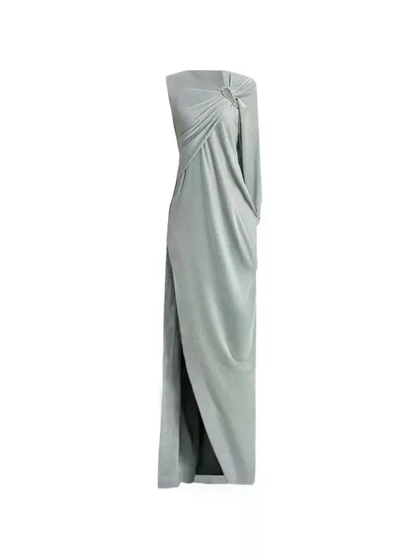 GEMY MAALOUF Asymmetrical Draped-sleeve Dress